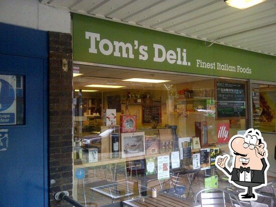 Menu at Tom's Deli restaurant, Winchester