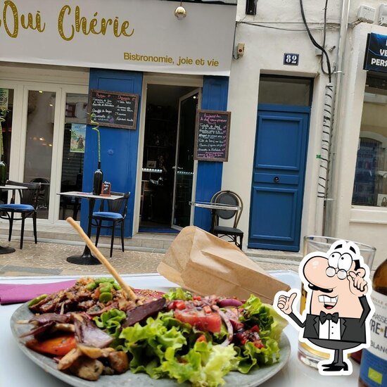Menu at Oui Oui Chérie restaurant, Narbonne