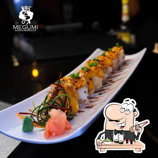 Menu at Megumi Sushi San José restaurant, San José del Cabo