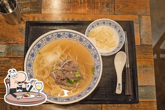 Menu at Pho Anna restaurant, Seoul