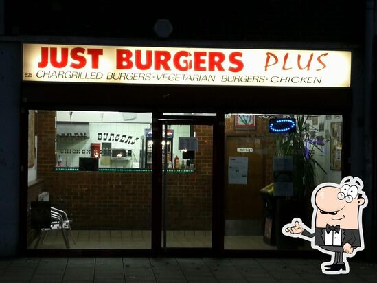 Menu at Just Burgers Plus fast food, Feltham