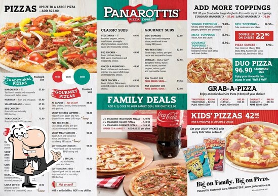 Panarottis Boardwalk Express restaurant, Port Elizabeth, 2nd Ave Shop 9 ...
