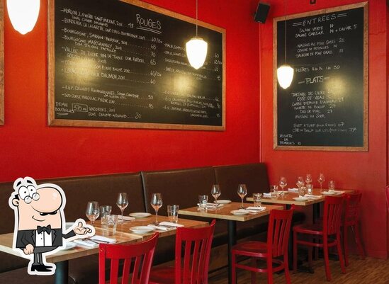 Menu at Restaurant Gus, Montréal