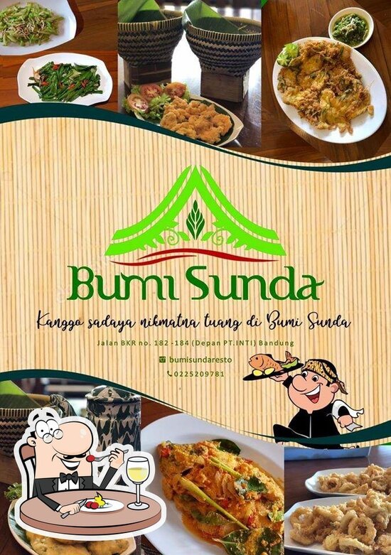 Menu at Bumi Sunda Resto restaurant, Bandung