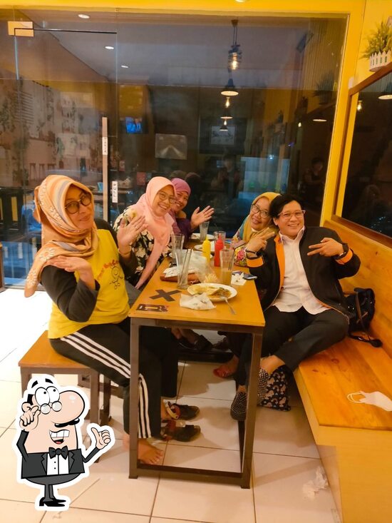 Menu at Hungrypedia restaurant, East Jakarta