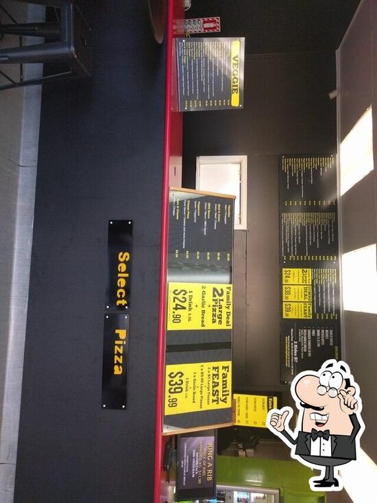 Menu at Select Pizza restaurant, Auckland, 47 May Rd
