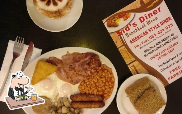 Sid's Diner, Southknock in New Ross - Restaurant menu and reviews