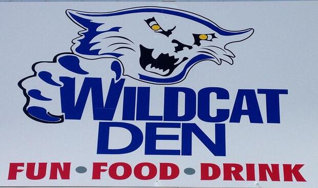 Menu at Wildcat Den restaurant, Brownsville