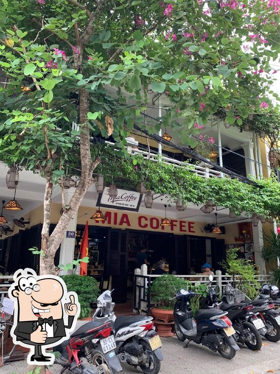 Menu at Mia Coffee cafe, Hoi An