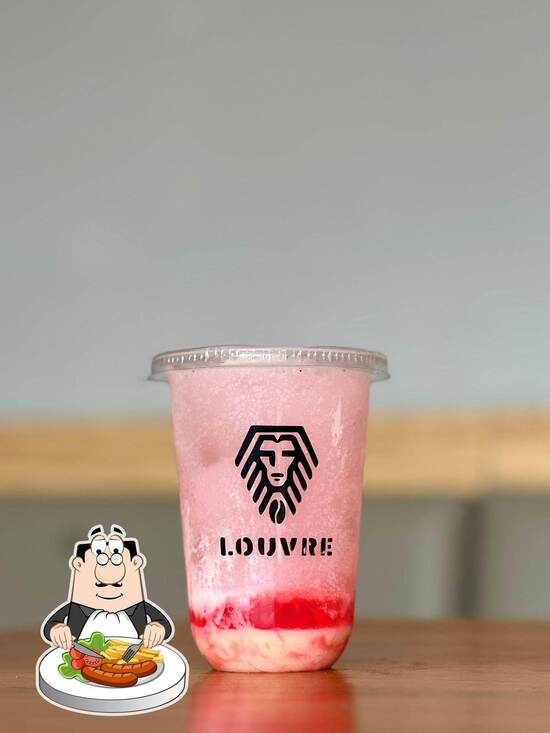 Menu at Louvre Cafe, Surabaya