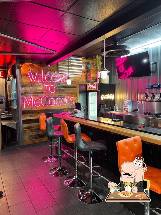 Carta de McCoco's Caribbean Restaurant, West Allis