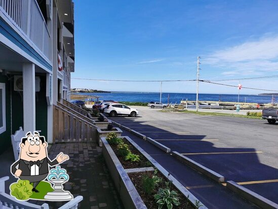 Menu at Ocean View Hotel restaurant, Rocky Harbour