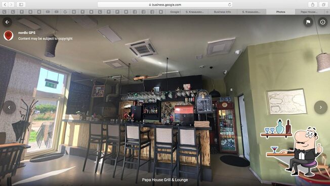 Papa House Grill & Lounge, Vilnius - Restaurant menu, prices and reviews