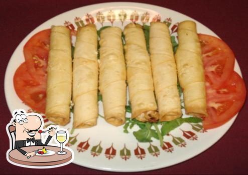 Menu at Saray II Turkish Restaurant, Springfield