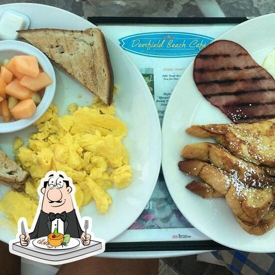 Menu at Deerfield Beach Cafe, Deerfield Beach, 202 NE 21st Ave
