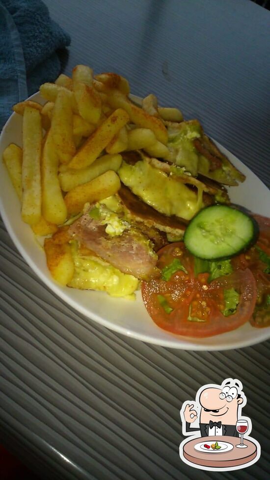 Menu at Time Out Cafe, Pretoria