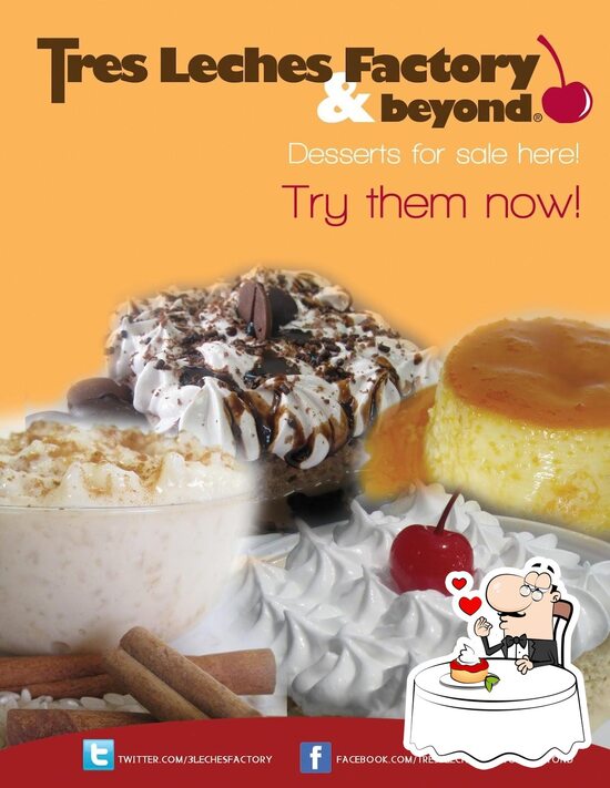 Tres Leches Factory, Doral - Restaurant menu, prices and reviews