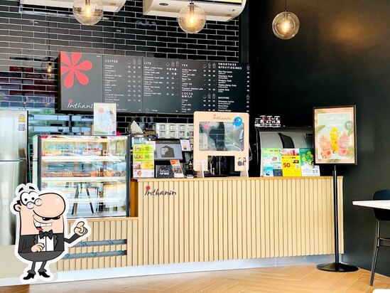 Menu at Inthanin Coffee ปั๊มบางจาก พัทยาใต้ cafe, Pattaya City