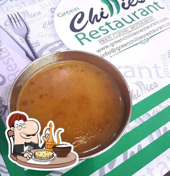Menu at Green Chillies restaurant, Dubai, Discovery Gardens
