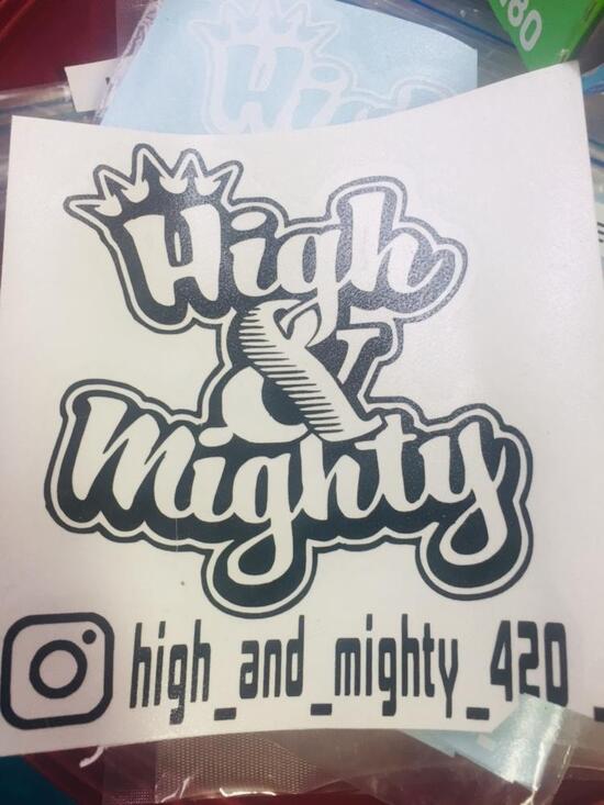Menu at High and Mighty Maine Craft Cannabis, Steuben