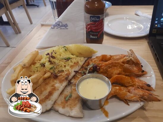 Speisekarte von John Dory's Northgate restaurant, Randburg