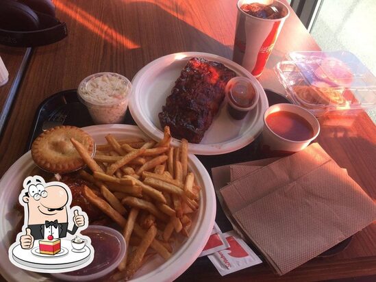 Menu at Express St-Hubert BBQ, Laval, b Boulevard des Laurentides