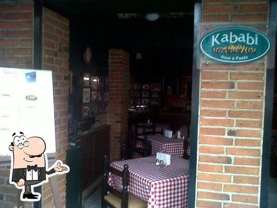 Menu at Kababi restaurant, Mexico City