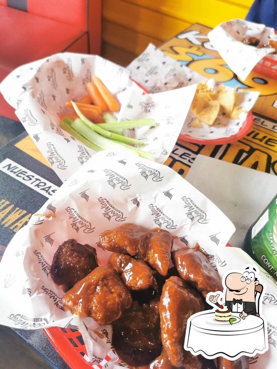 Menu at Rebel Wings Paseo San Isidro restaurant, Metepec