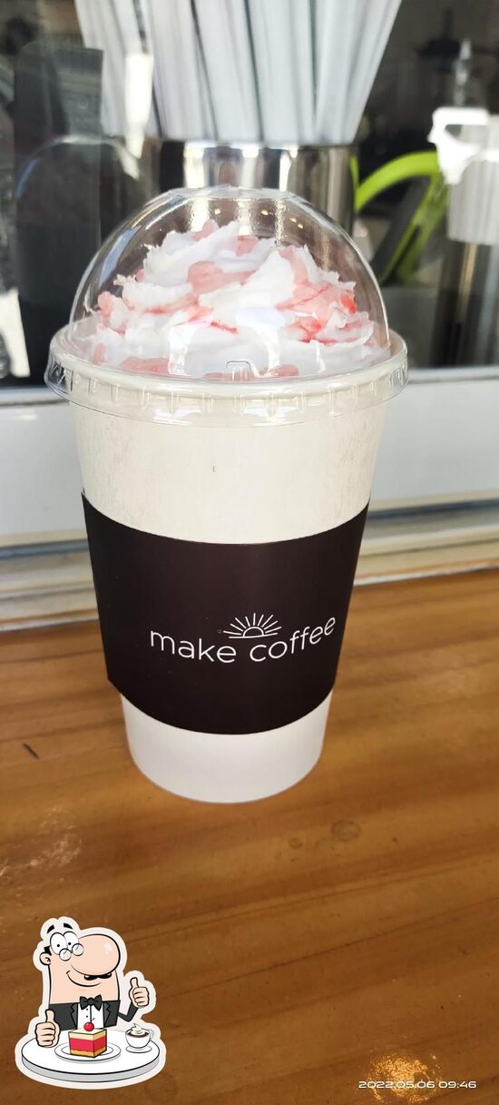 Menu at Make Coffee, Marikina