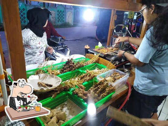 Menu at Angkringan Iwan Cipinang, East Jakarta