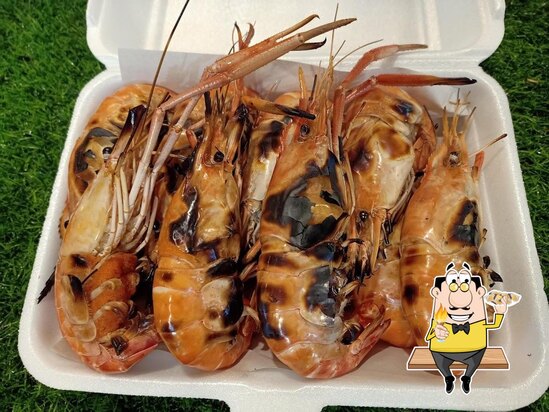 Carta del restaurante ท่าลานกุ้งเผา, Ban Yang