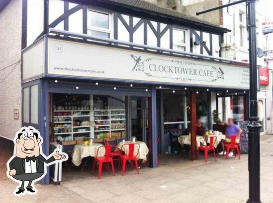 Menu at Clocktower Cafe, London, 151 Uxbridge Rd