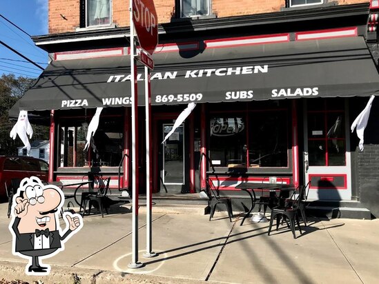 Menu at Italian Kitchen pizzeria, Ovid