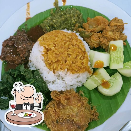 Menu at Nasi Kapau Haji Ahmad restaurant, Cilegon