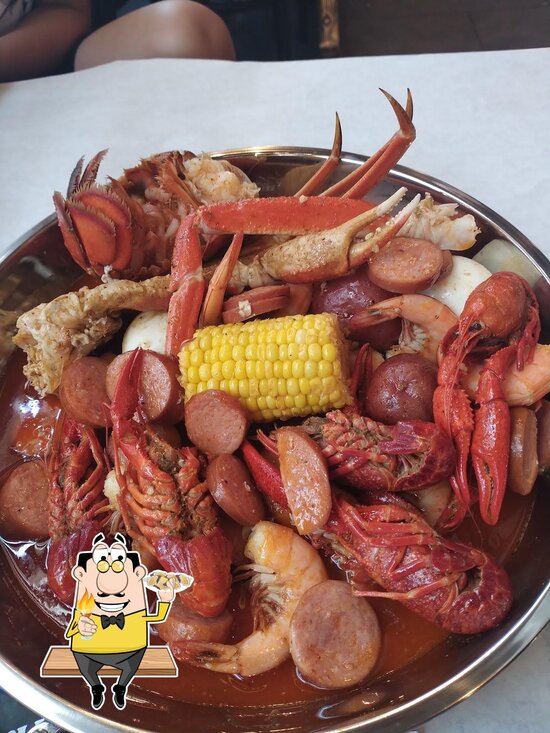 Menu at The Moody Crab restaurant, Decatur