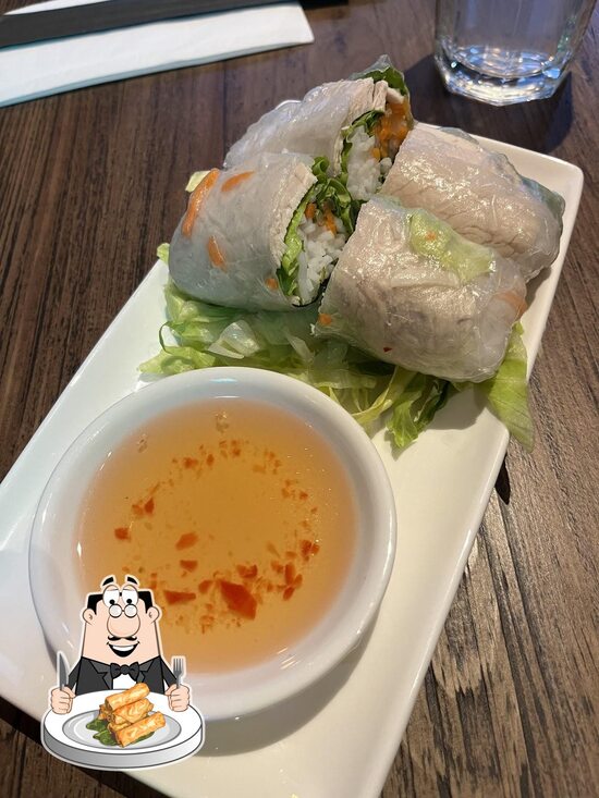 Menu at Pho restaurant, Norwich