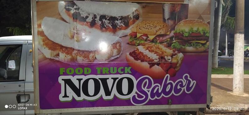 Menu at Novo sabor Lanches& Tapiocas pub & bar, Glória de Dourados