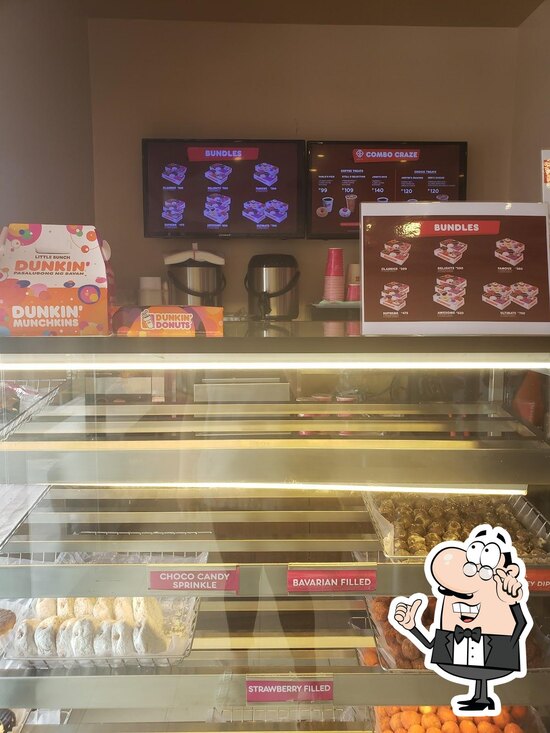 Menu at Dunkin' Donuts, Davao City, 4J9G+9XJ