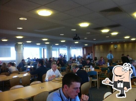 Menu at IBM Canteen cafeteria, Hursley
