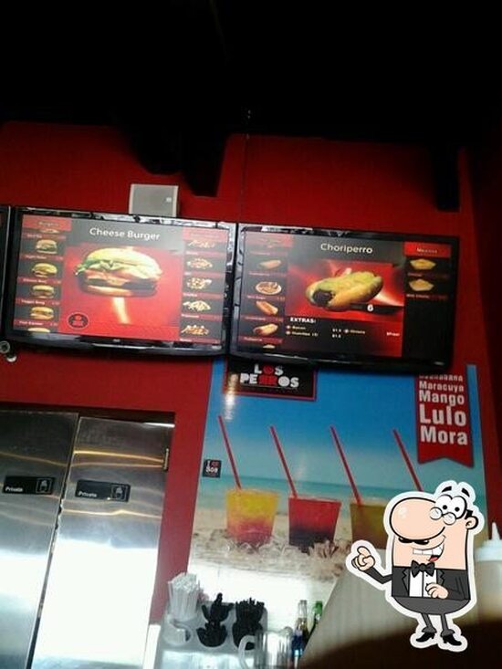 Menu at Los Perros restaurant, Miami Lakes, NW 169th St