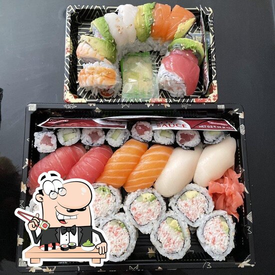 Menu at Sushi in the Box restaurant, Temple City