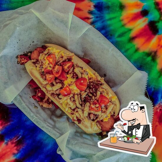 Menu at The Groovy Dawg restaurant, Taylors
