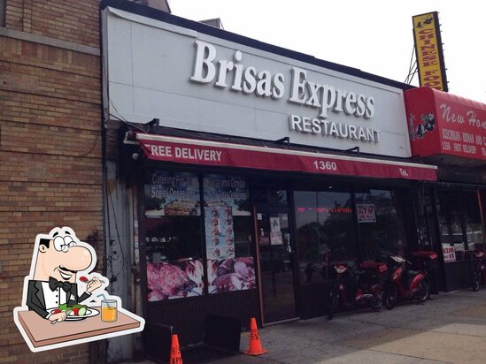 Menu at Brisas Express restaurant, New York City