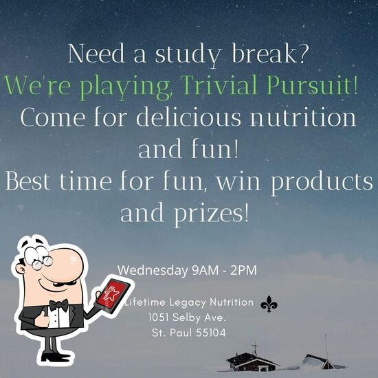 Lifetime Legacy Nutrition, Saint Paul - Restaurant menu, prices and reviews