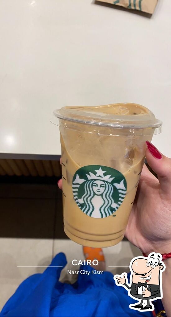 Menu at Starbucks, New Cairo City, City Centre Almaza