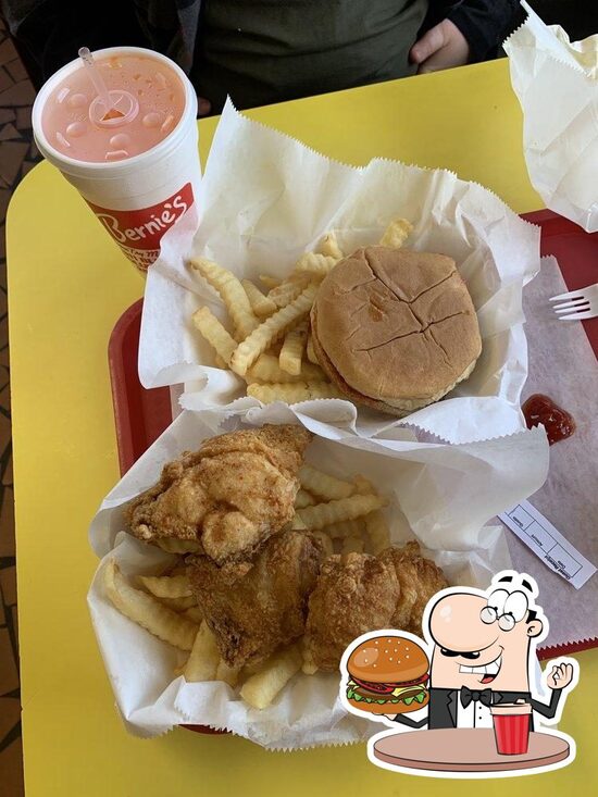 Menu at Bernie's Chicken restaurant, Columbia