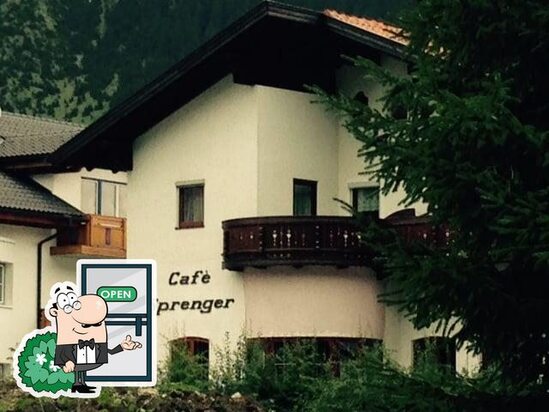 Carta de Cafe Sprenger, Berwang