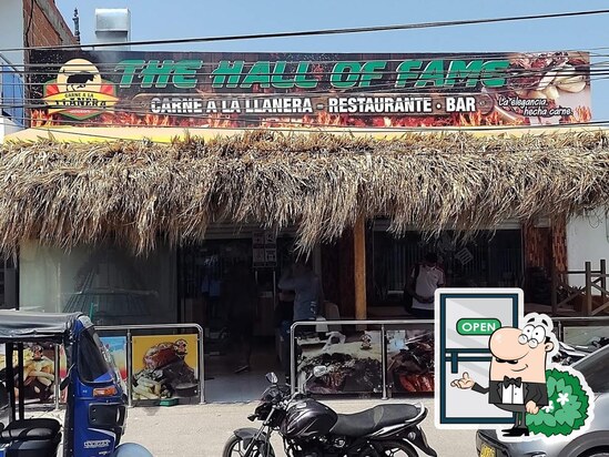 Menu at The Hall of Fame restaurant, Soledad