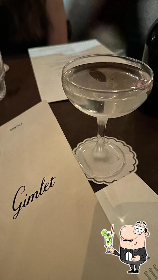 Menu at Gimlet restaurant, Melbourne