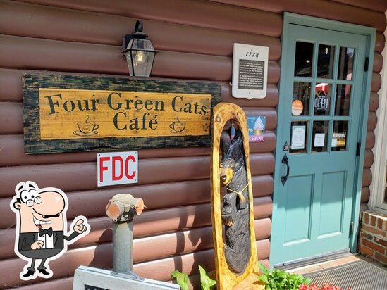 Menu at Four Green Cats Cafe, Mount Laurel